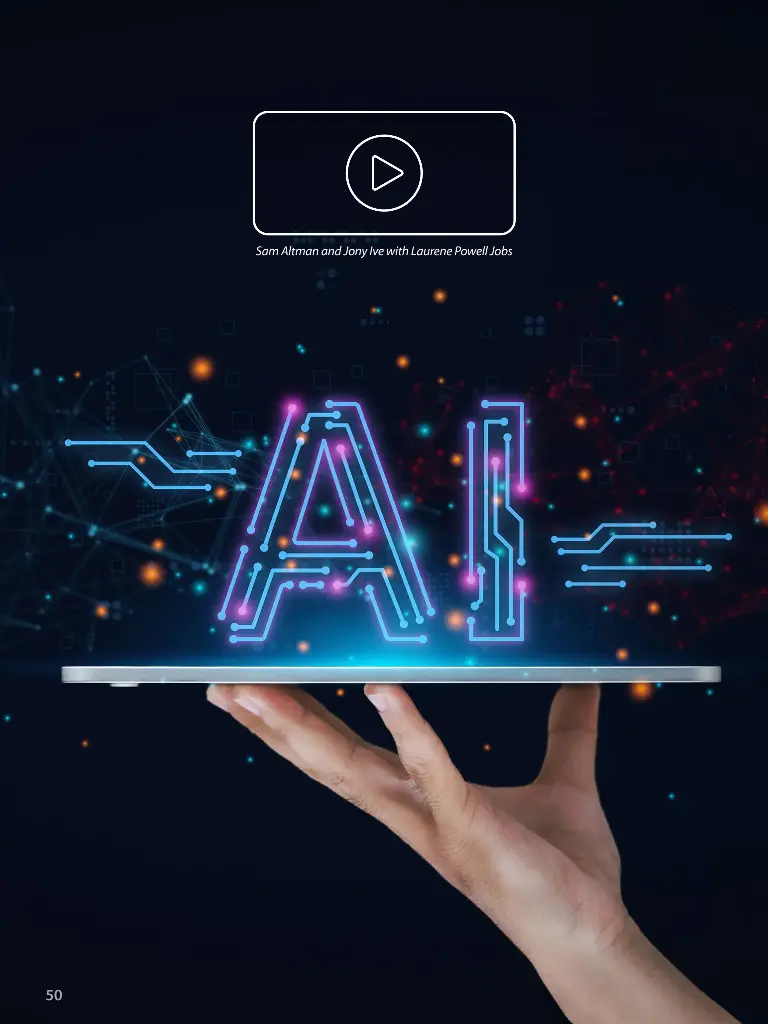 IVE AND ALTMAN REVEAL FIRST PROTOTYPE OF MYSTERIOUS AI HARDWARE - PressReader