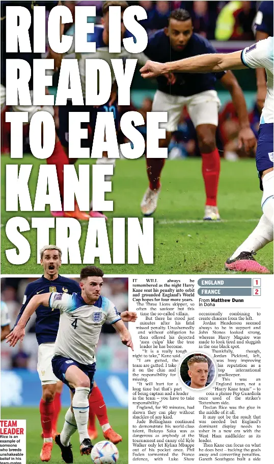 RICE IS READY TO EASE KANE STRAIN - PressReader