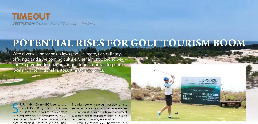 POTENTIAL RISES FOR GOLF TOURISM BOOM - PressReader