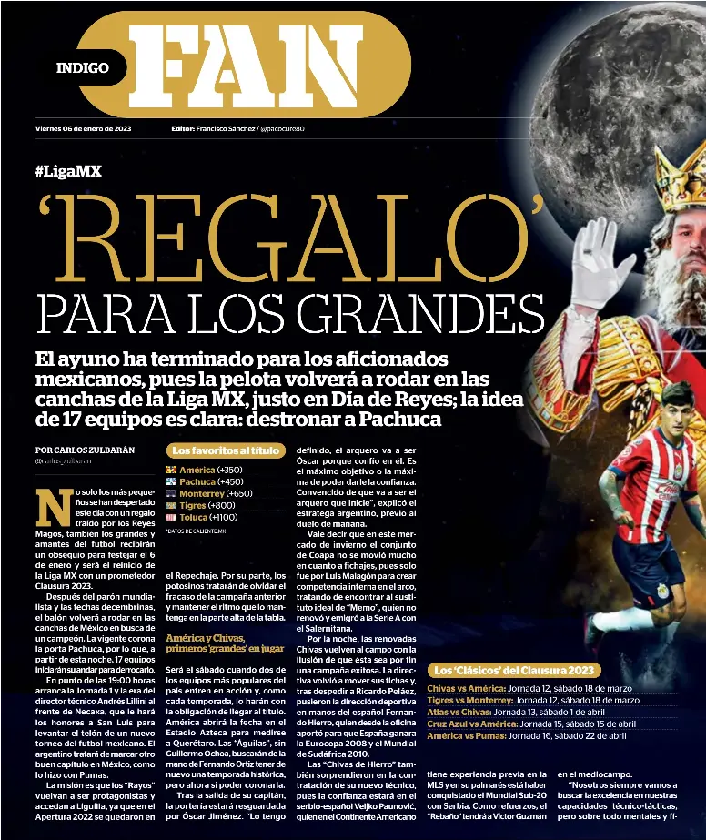 ‘REGALO’ PARA LOS GRANDES - PressReader
