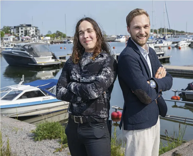 Ung duo styr Hangö vidare - PressReader