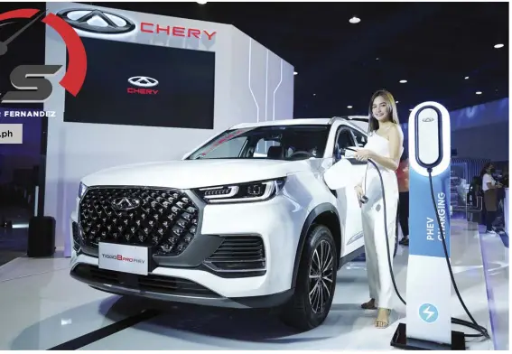 Chery showcases electrifie­d mobility at 10th EV Summit - PressReader