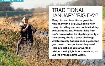 TRADITIONA­L JANUARY ’BIG DAY’ - PressReader