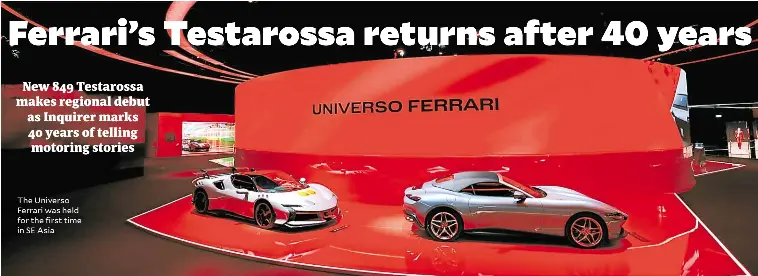 Ferrari’s Testarossa returns after 40 years - PressReader