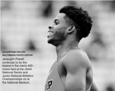 New men’s 400m champion to be crowned - PressReader