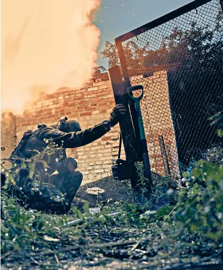 Russia attempts to halt Ukrainian tide by attacking dams - PressReader