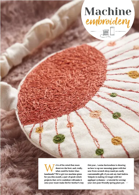 Machine embroidery - PressReader