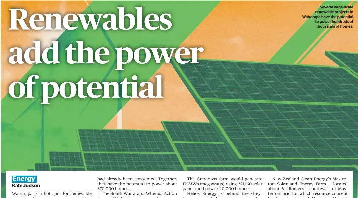 Renewables add the power of potential - PressReader