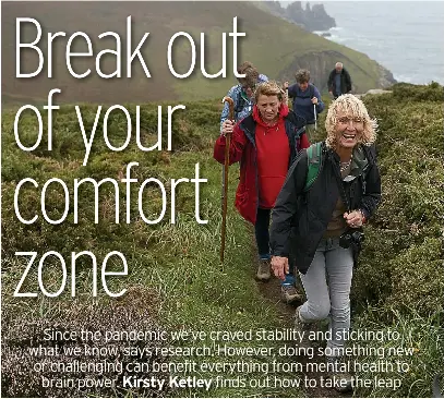 Break out of your comfort zone - PressReader