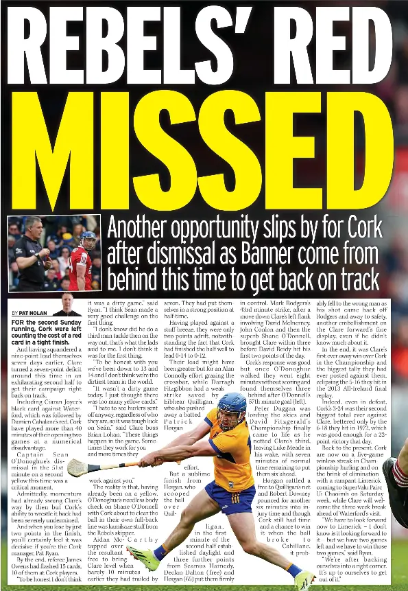 REBELS’ RED MISSED - PressReader