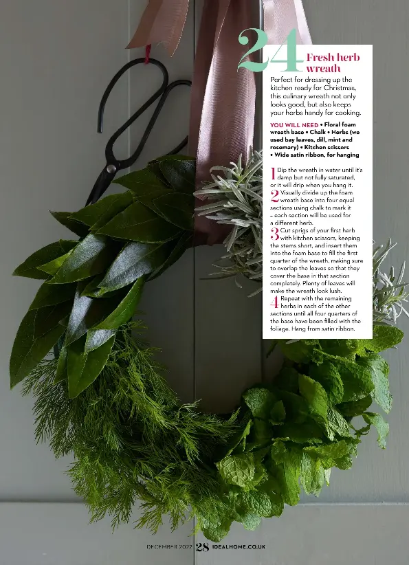Fresh herb wreath - PressReader