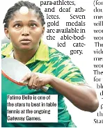 States begin battle for table tennis’ 46 gold medals - PressReader