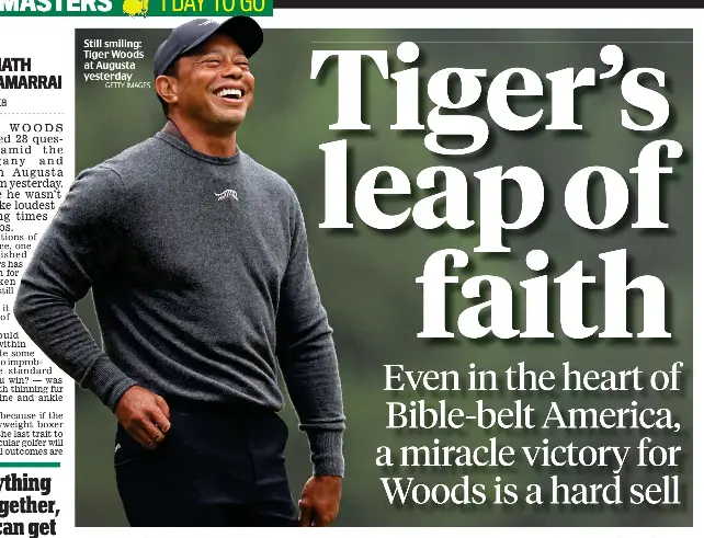Tiger’s leap of faith - PressReader