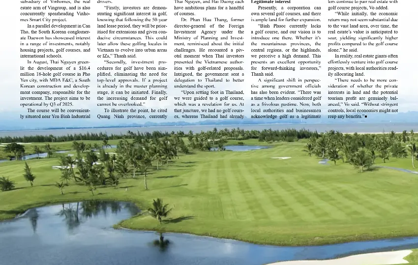 Fresh perspectiv­e imperative in maintainin­g golfing craze - PressReader
