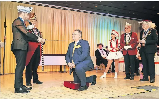 Michael „Unke“Schmitz ist der neue Burggraf - PressReader