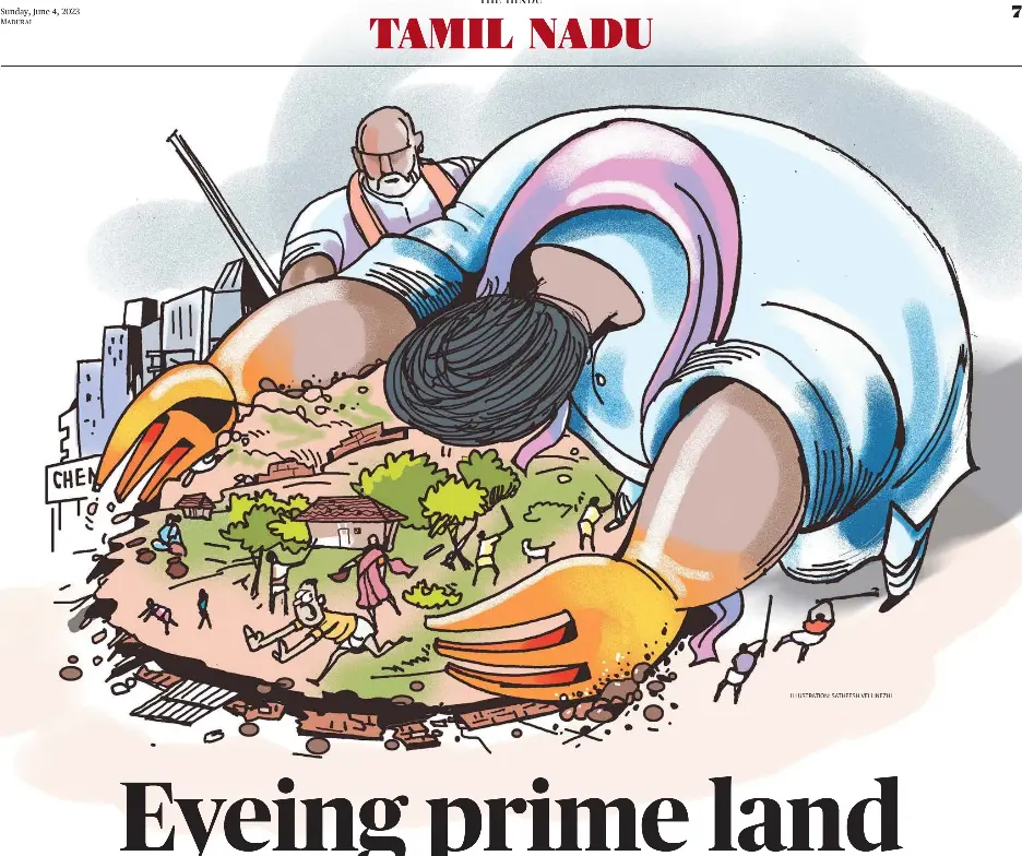 Eyeing prime land - PressReader