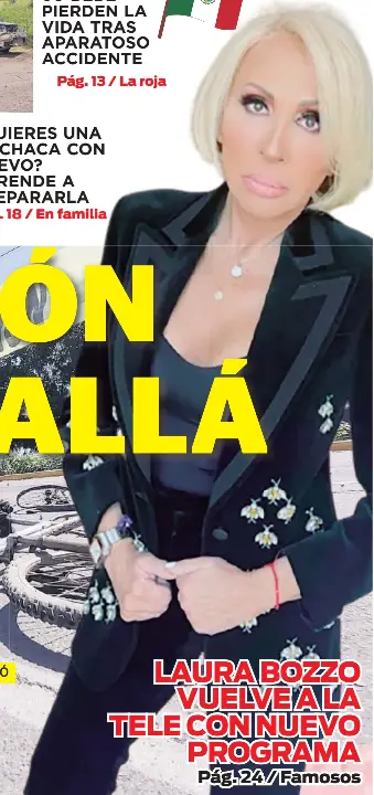 LAURA BOZZO VUELVE A LA TELE CON NUEVO PROGRAMA - PressReader