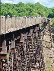 Updates from DCNR regarding the Kinzua Bridge State Park constructi­on ...