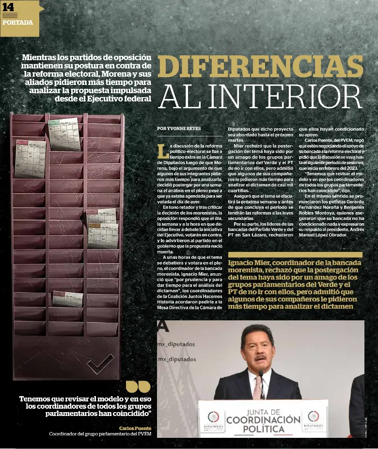 DIFERENCIA­S AL INTERIOR - PressReader
