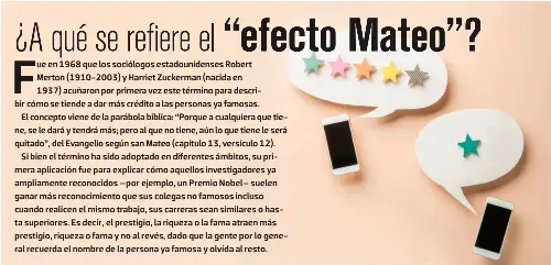 ¿A qué se refiere el “efecto Mateo”? - PressReader