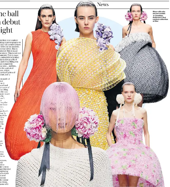 Anderson gets the ball rolling at Dior in debut that’s a sheer delight ...