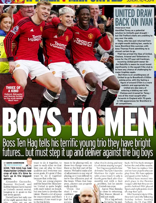 Boys to men - PressReader