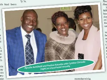 Dynamite comes in small packages in Pastor Chirinda - PressReader