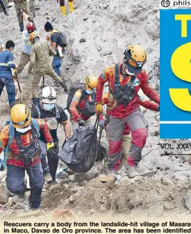 Masara landslide area a no-build zone since 2008 - PressReader