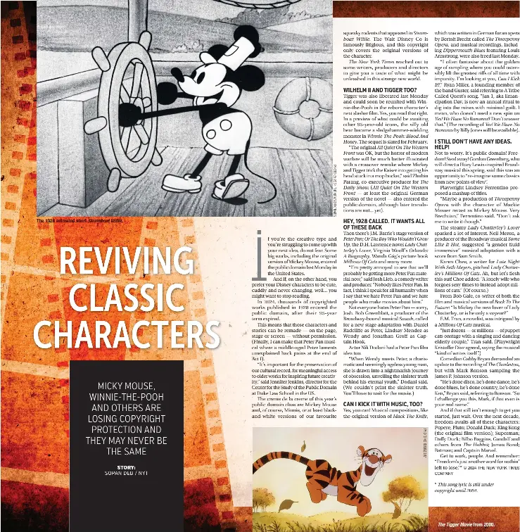 REVIVING CLASSIC CHARACTERS - PressReader