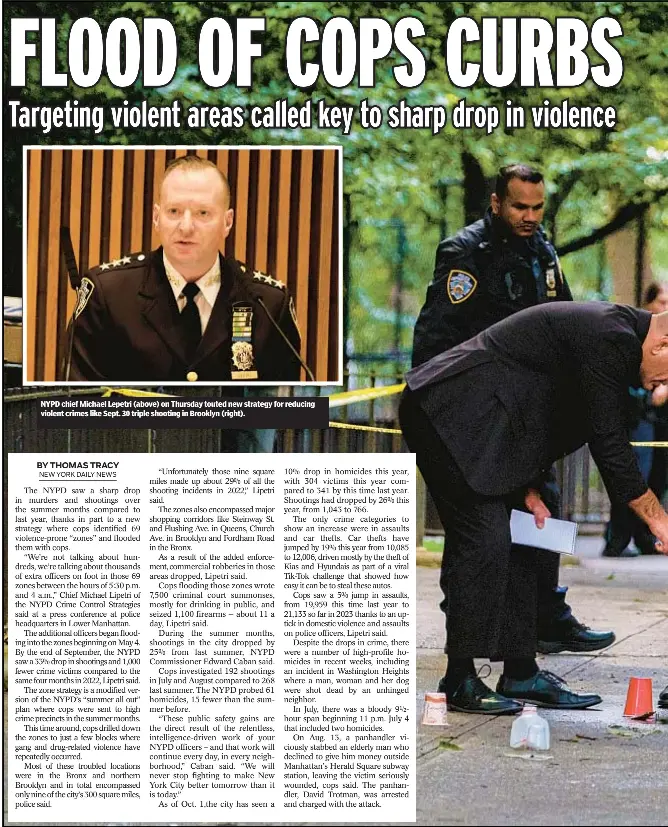 FLOOD OF COPS CURBS KILLINGS - PressReader