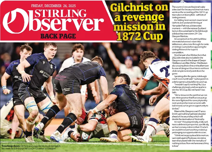 Gilchrist on a revenge mission in 1872 Cup - PressReader