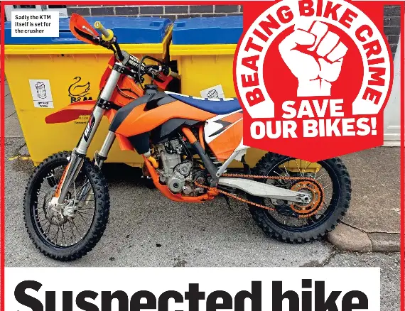 Suspected bike thief arrested - PressReader