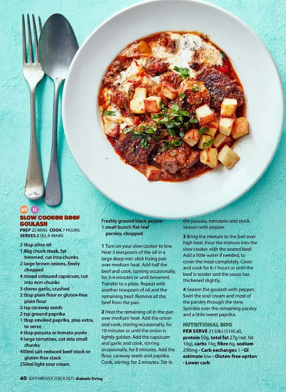 Slow cooker beef goulash - PressReader
