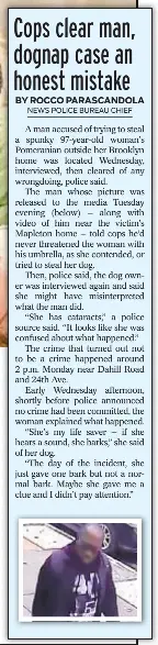 Cops clear man, dognap case an honest mistake - PressReader