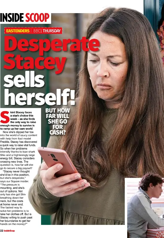 Desperate Stacey sells herself - PressReader