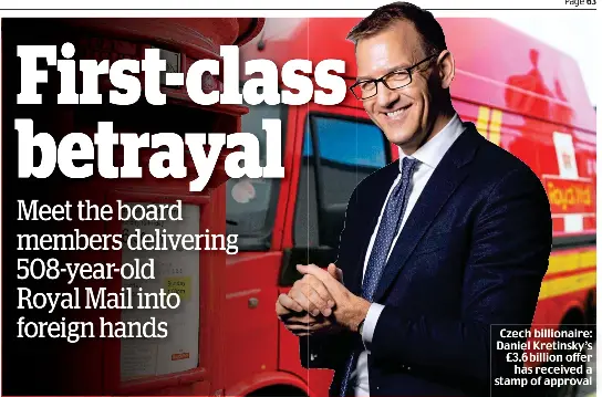 First-class betrayal - PressReader