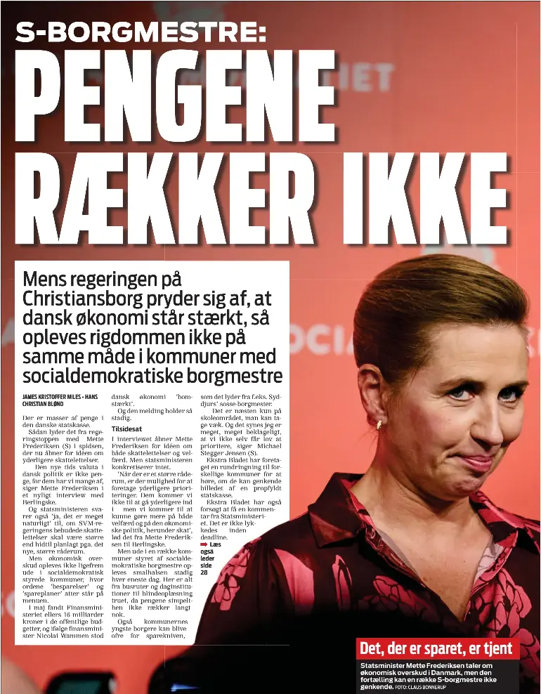 PENGENE RÆKKER IKKE - PressReader