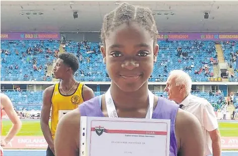 Young Harrier Celine stars at national sprint championsh­ip - PressReader