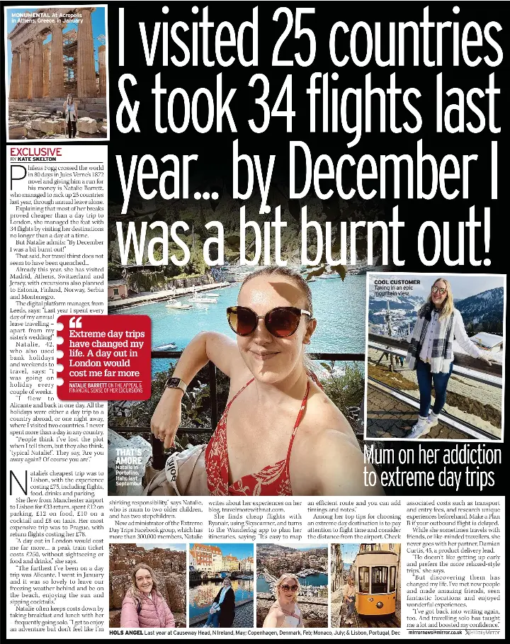 I visited 25 countries & took 34 flights last year... by December I was a bit burnt out ...