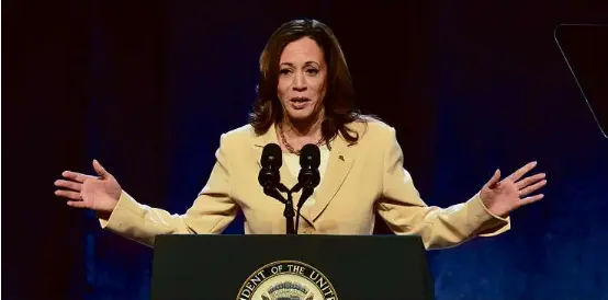 Republican­s turn their focus to Harris - PressReader
