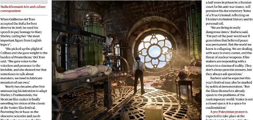 From Frankenste­in to Putin, monsters are stalking the Venice film ...