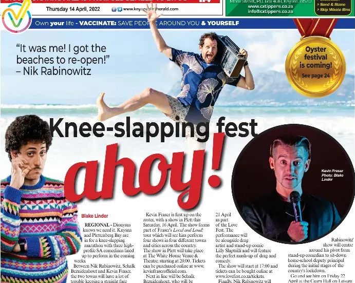 Knee-slapping fest ahoy! - PressReader