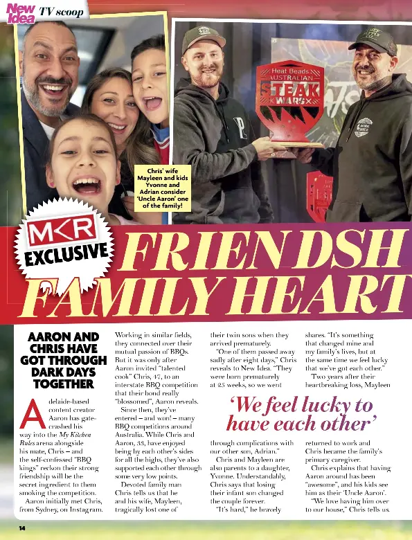 FRIENDSHIP & FAMILY HEARTBREAK - PressReader