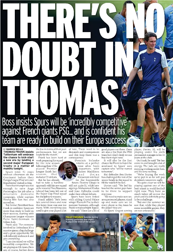 THERE’S NO DOUBT IN THOMAS - PressReader