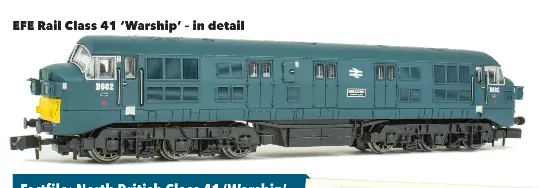 Factfile: North British Class 41 ‘Warship’ - PressReader