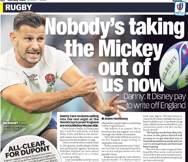 Nobody’s taking the Mickey out of us now - PressReader
