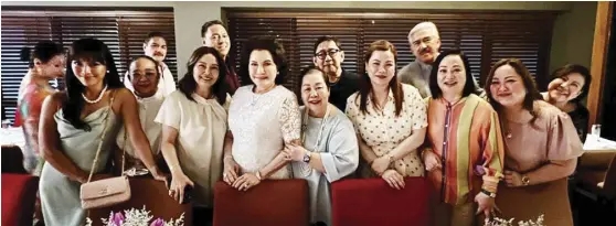 Delicious food, showbiz gossip, coronation observatio­ns at Helen Sotto ...