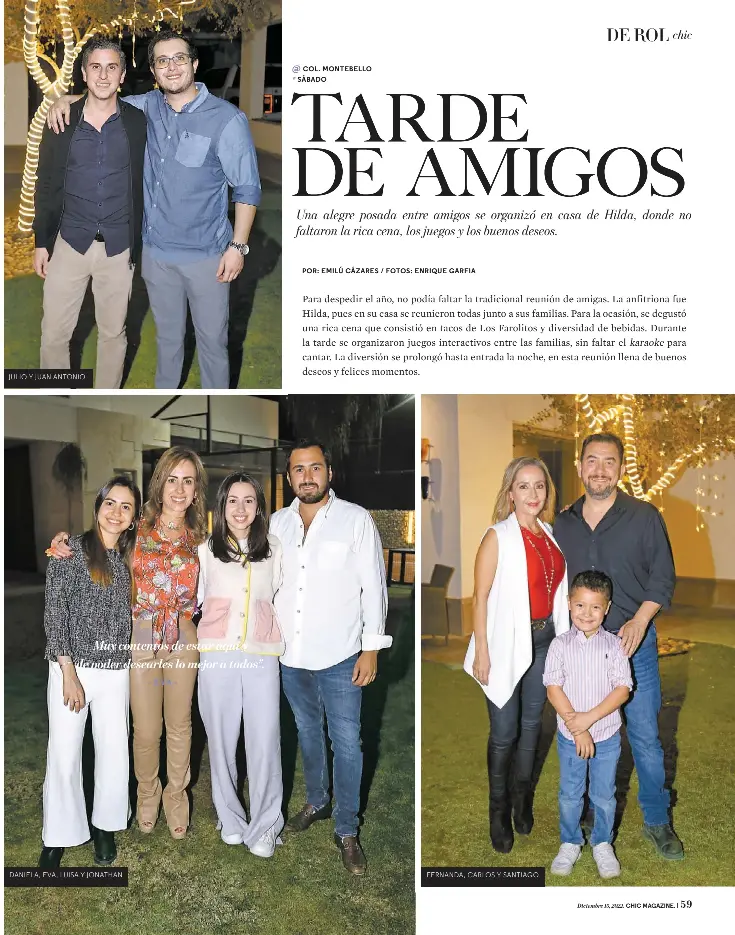 tarde de amigos - PressReader