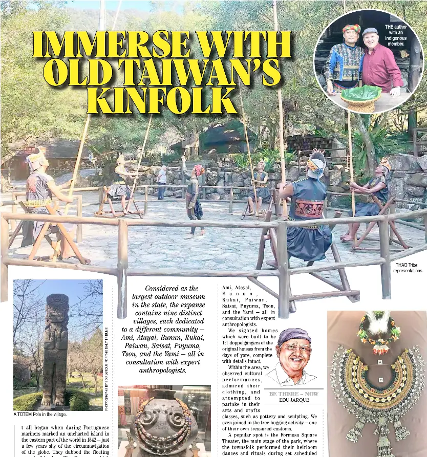 IMMERSE WITH OLD TAIWAN’S KINFOLK - PressReader