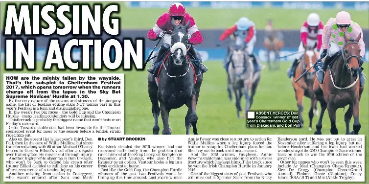 MISSING IN ACTION - PressReader